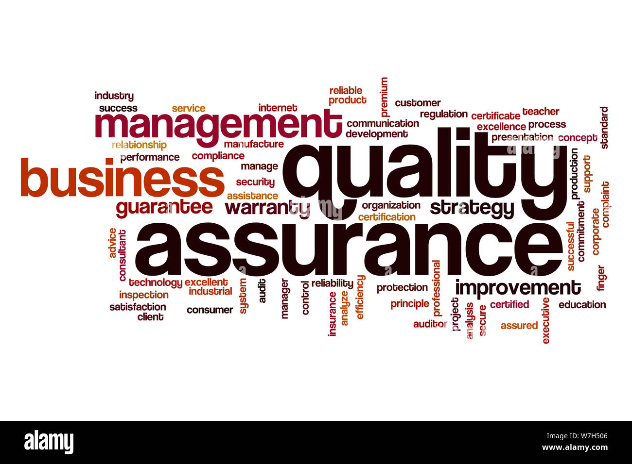 Assurance process Cut Out Stock Images & Pictures - Alamy