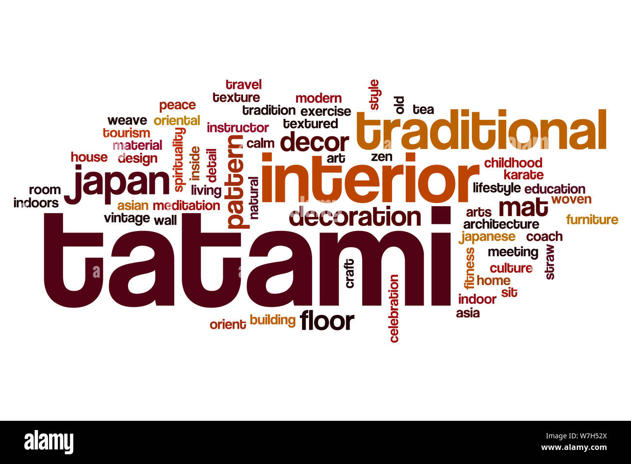 Tatami floor room Cut Out Stock Images & Pictures - Alamy