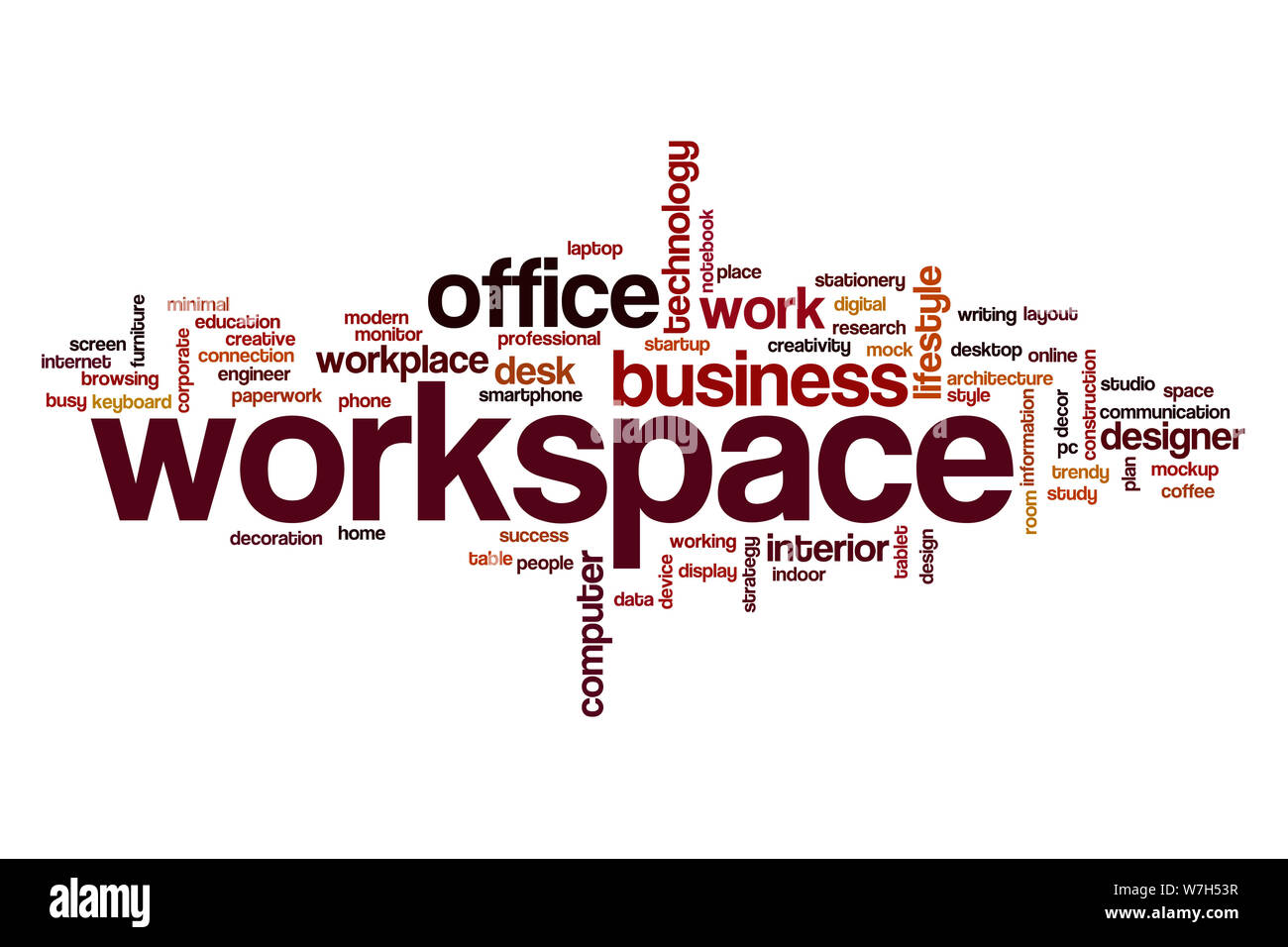 Creative designer workspace computer Cut Out Stock Images & Pictures ...
