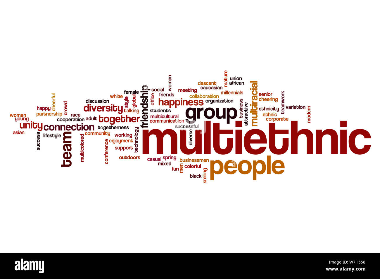 Multiracial concept women Cut Out Stock Images & Pictures - Alamy