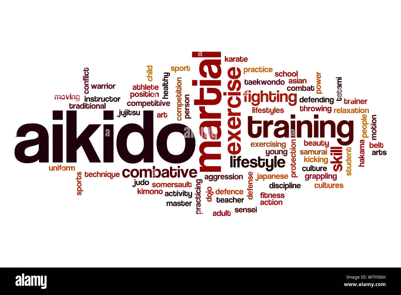 Karate word hi-res stock photography and images - Alamy
