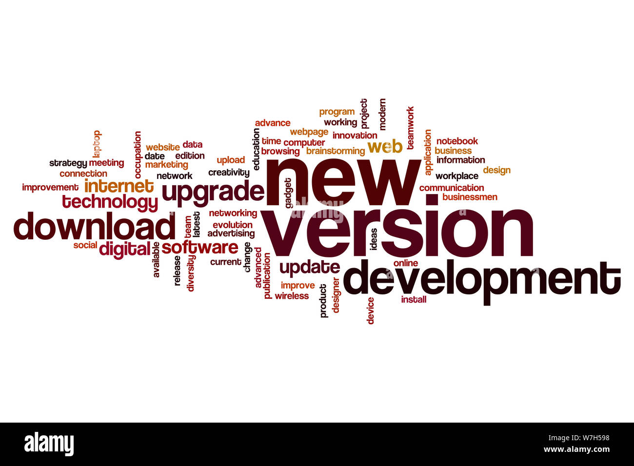 Download new version software hi-res stock photography and images - Alamy