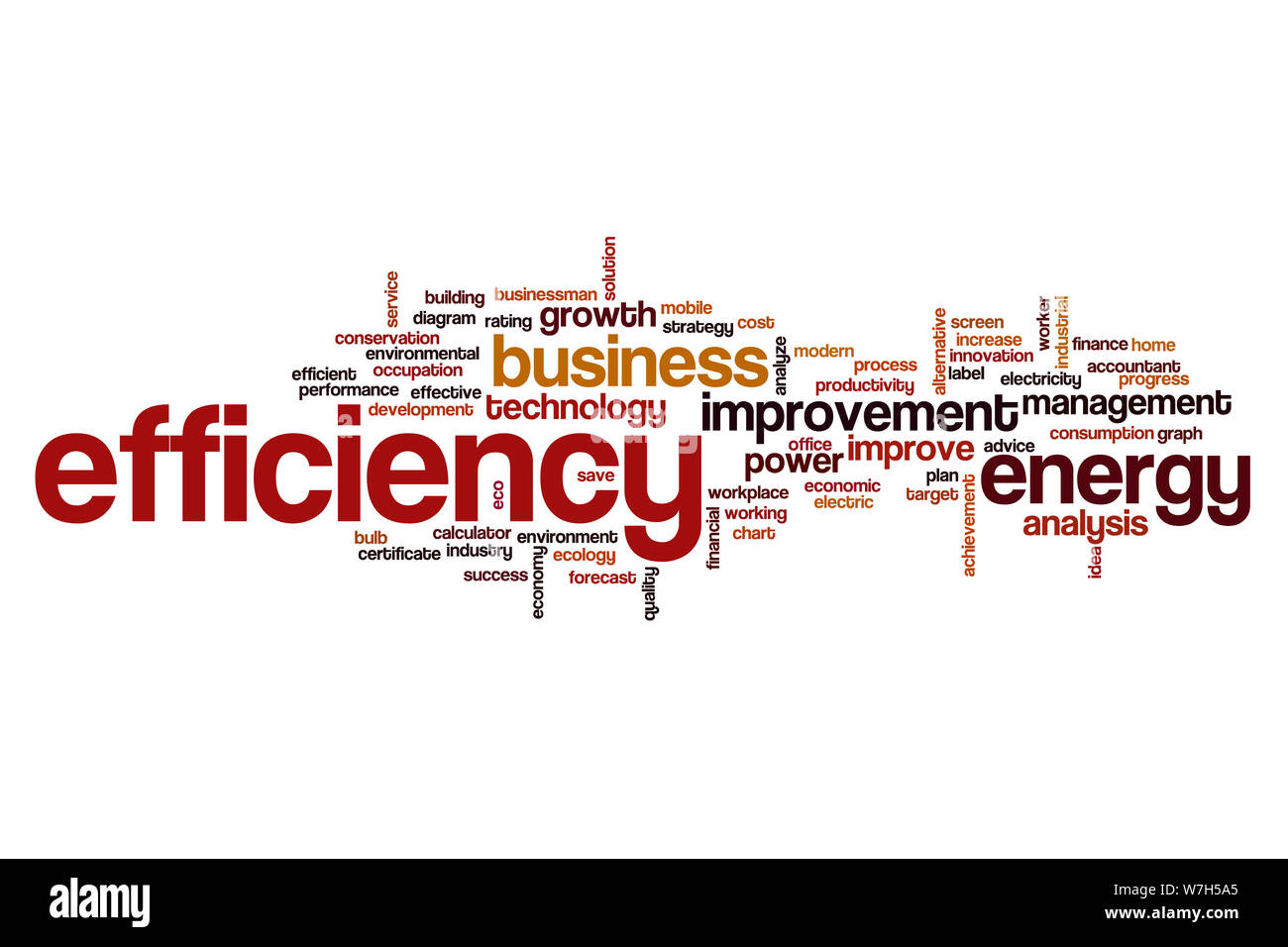 Efficiency word hi-res stock photography and images - Alamy