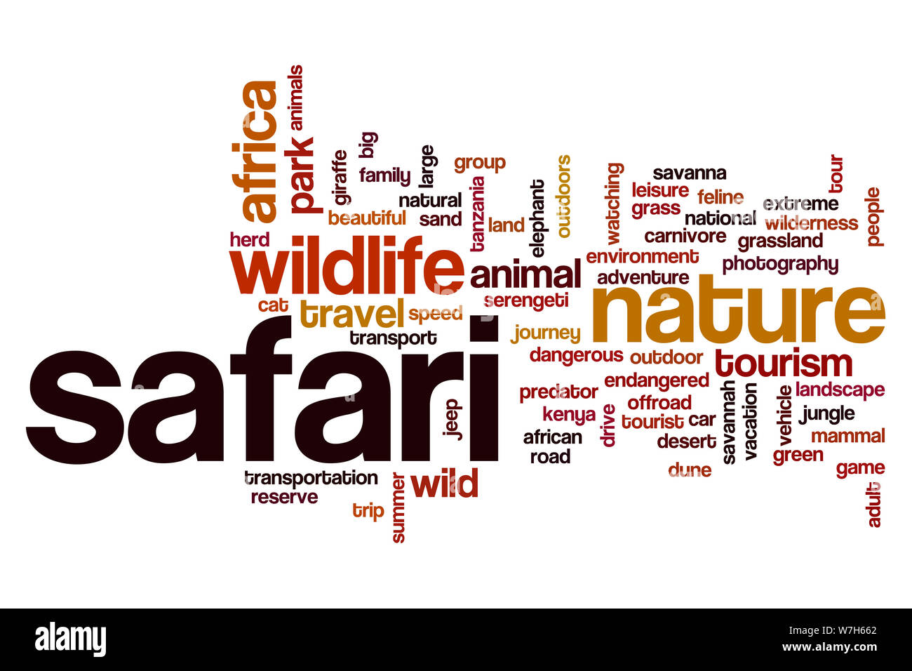Tanzania tourism, safari Cut Out Stock Images & Pictures - Alamy