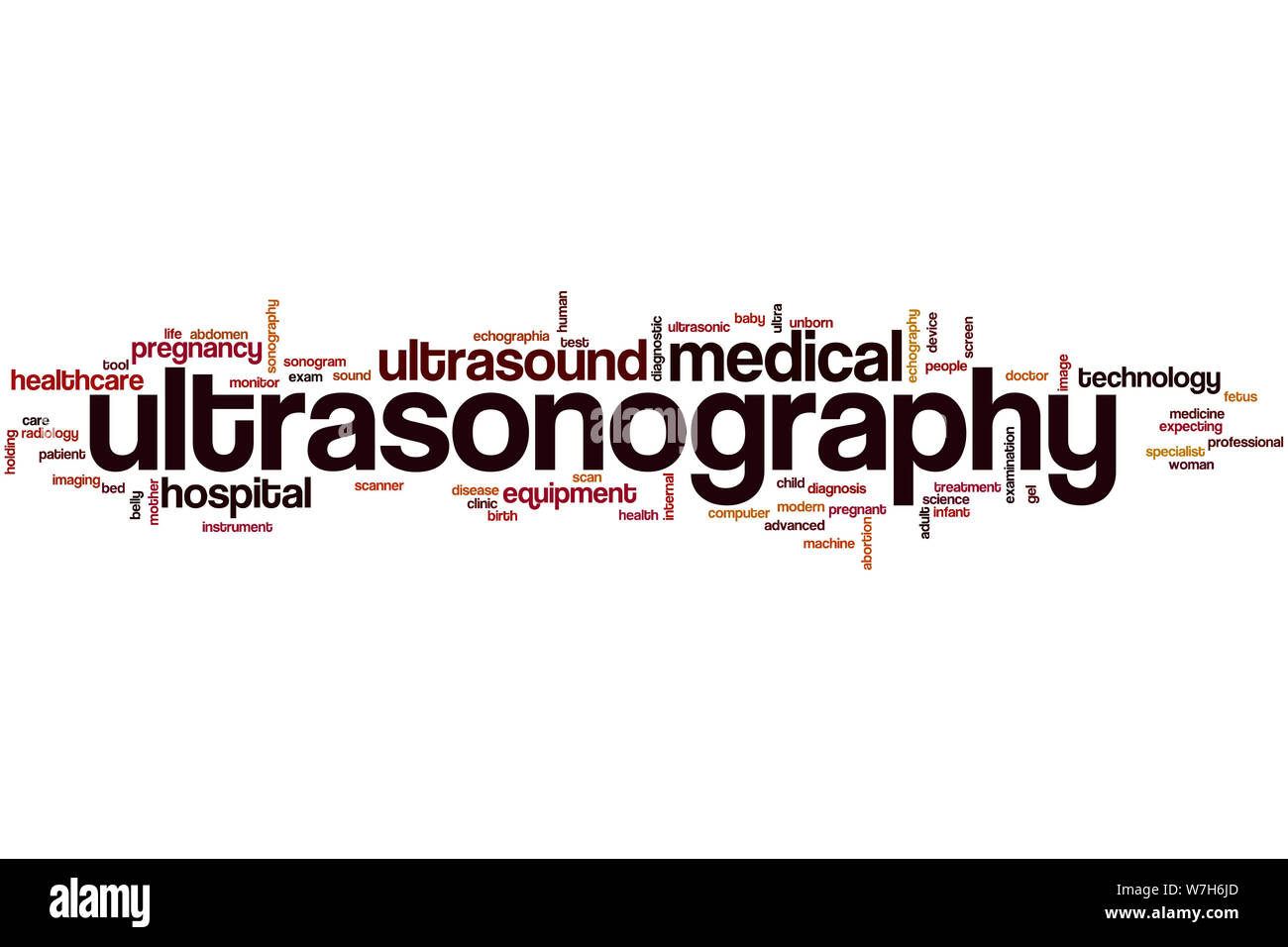 Ultrasonography machine Cut Out Stock Images & Pictures - Alamy