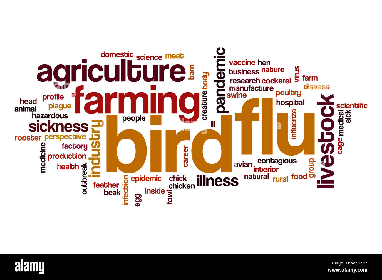 Bird flu poultry farm Cut Out Stock Images & Pictures - Alamy