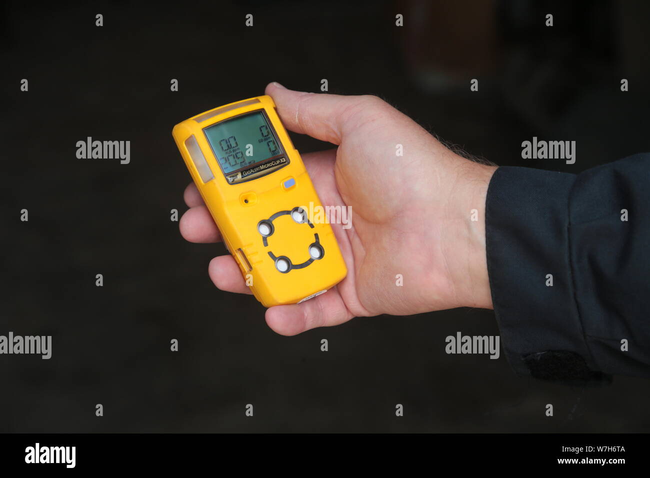 Gas Monitor: GasAlertMicroClip Multigas 4-gas Detector Stock Photo - Alamy