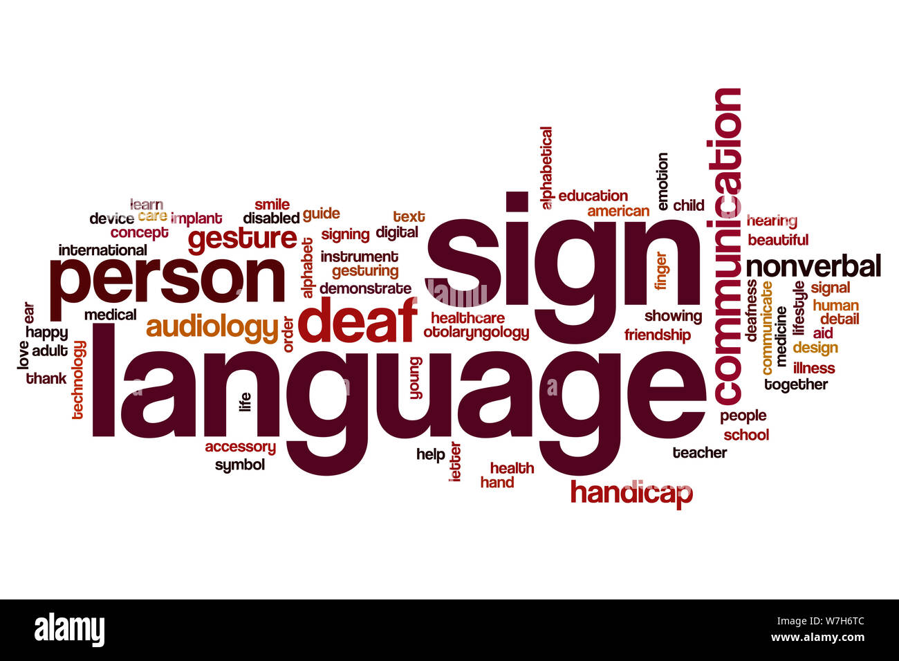 Language word cloud hi-res stock photography and images - Alamy