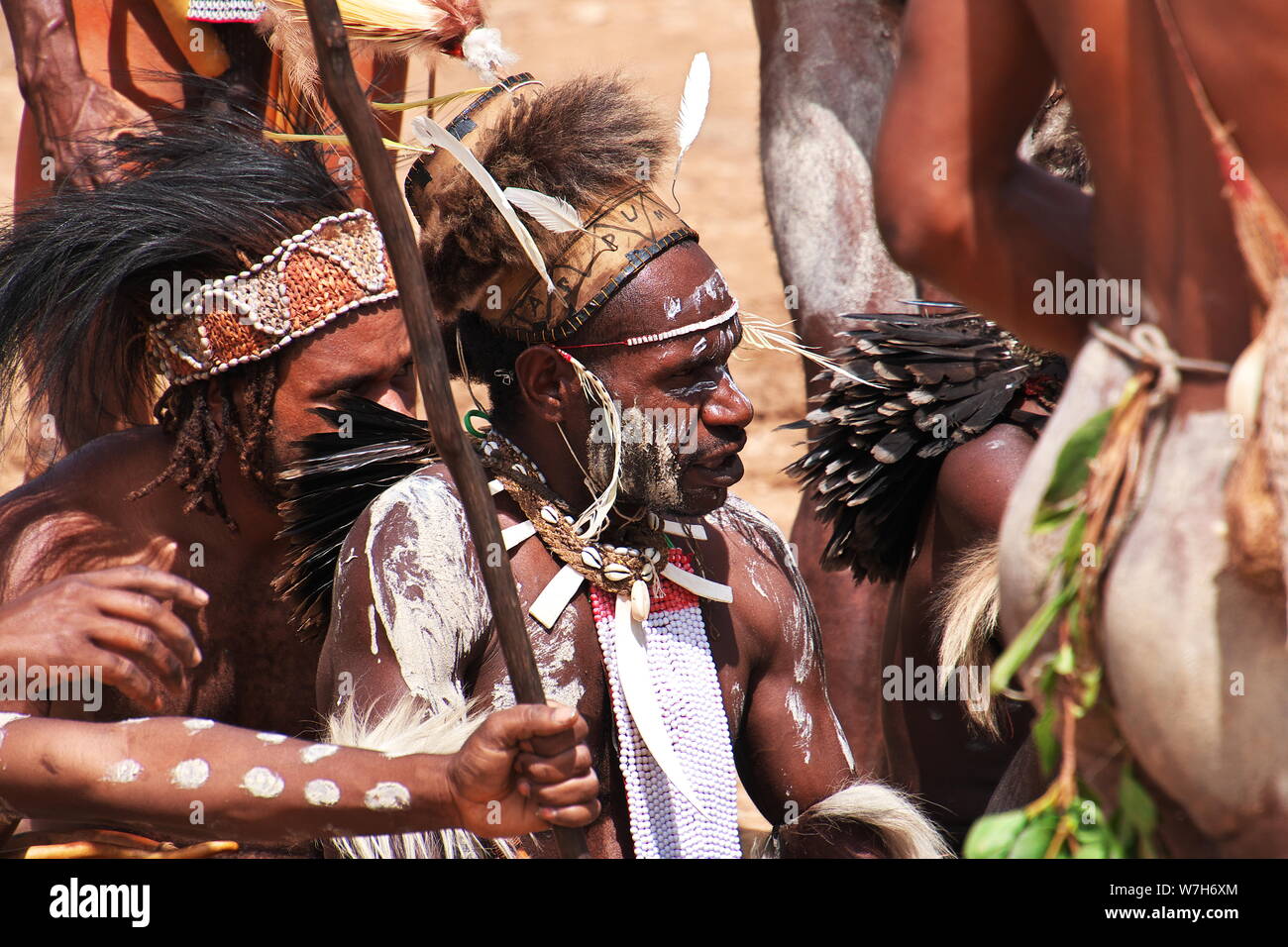 Wamena/Papua, Indonesia - 08 Aug 2016. National festival of local ...