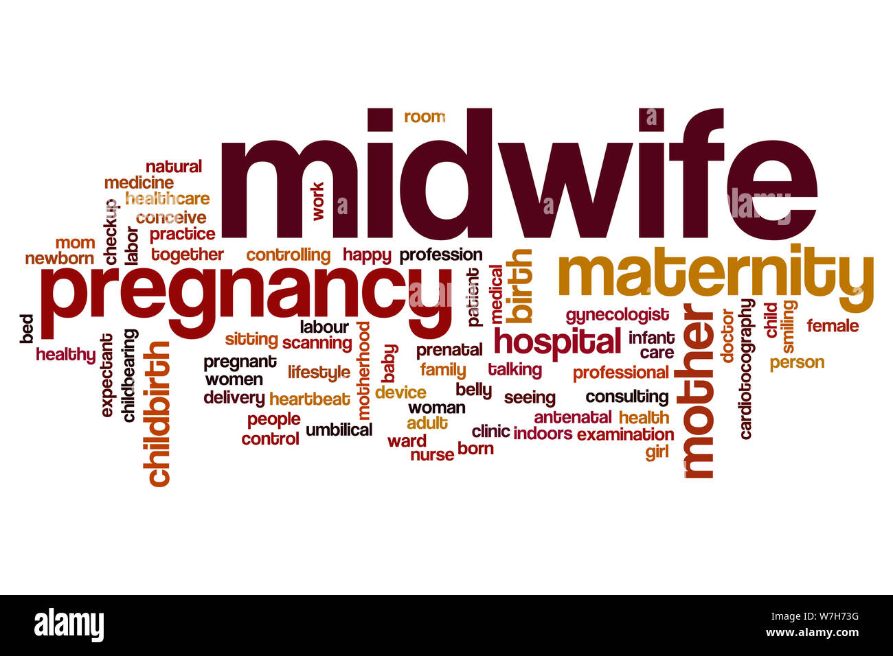 Midwife childbirth Cut Out Stock Images & Pictures - Alamy