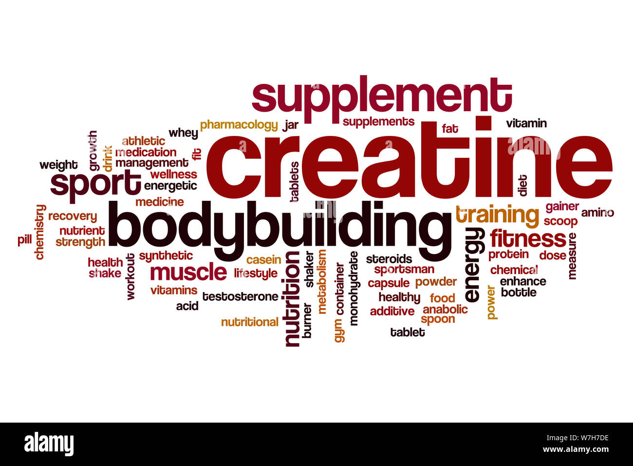 Sport nutrition creatine powder Cut Out Stock Images & Pictures - Alamy