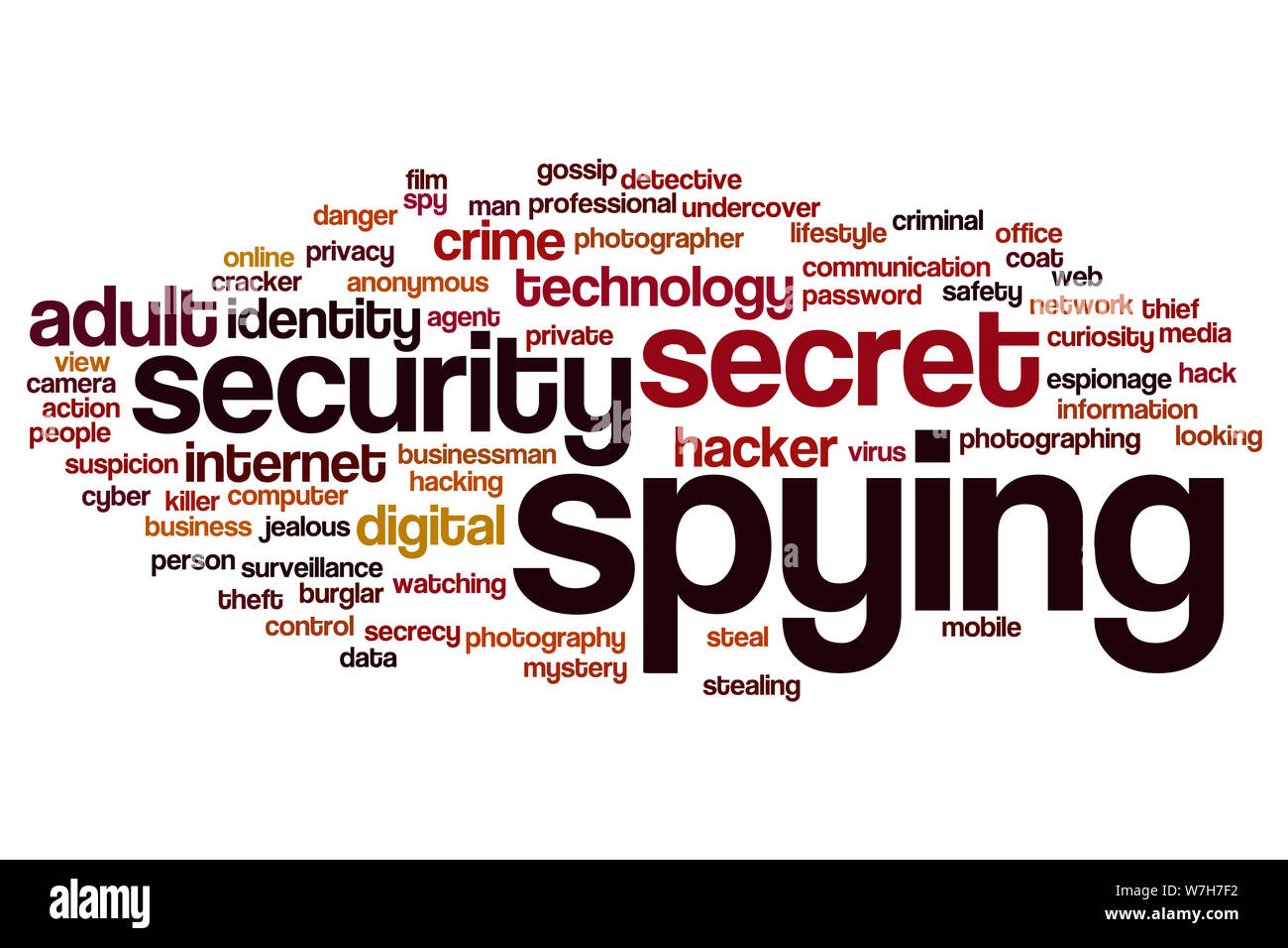 Digital detective cyber security Cut Out Stock Images & Pictures - Alamy