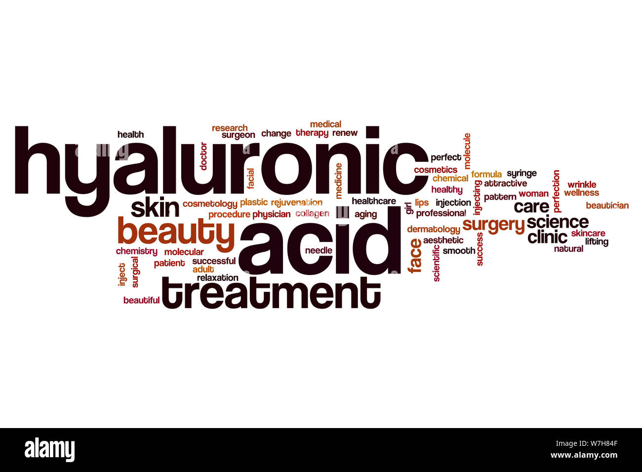 Hyaluronic acid molecule Cut Out Stock Images & Pictures - Alamy