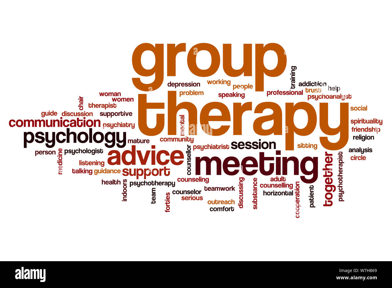 Sitting therapy group Cut Out Stock Images & Pictures - Alamy