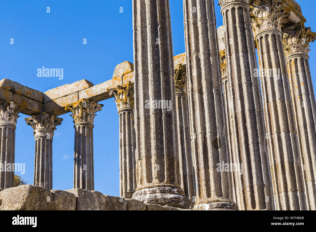 Temple of Diana, the Roman temple of Evora dedicated to the cult of ...