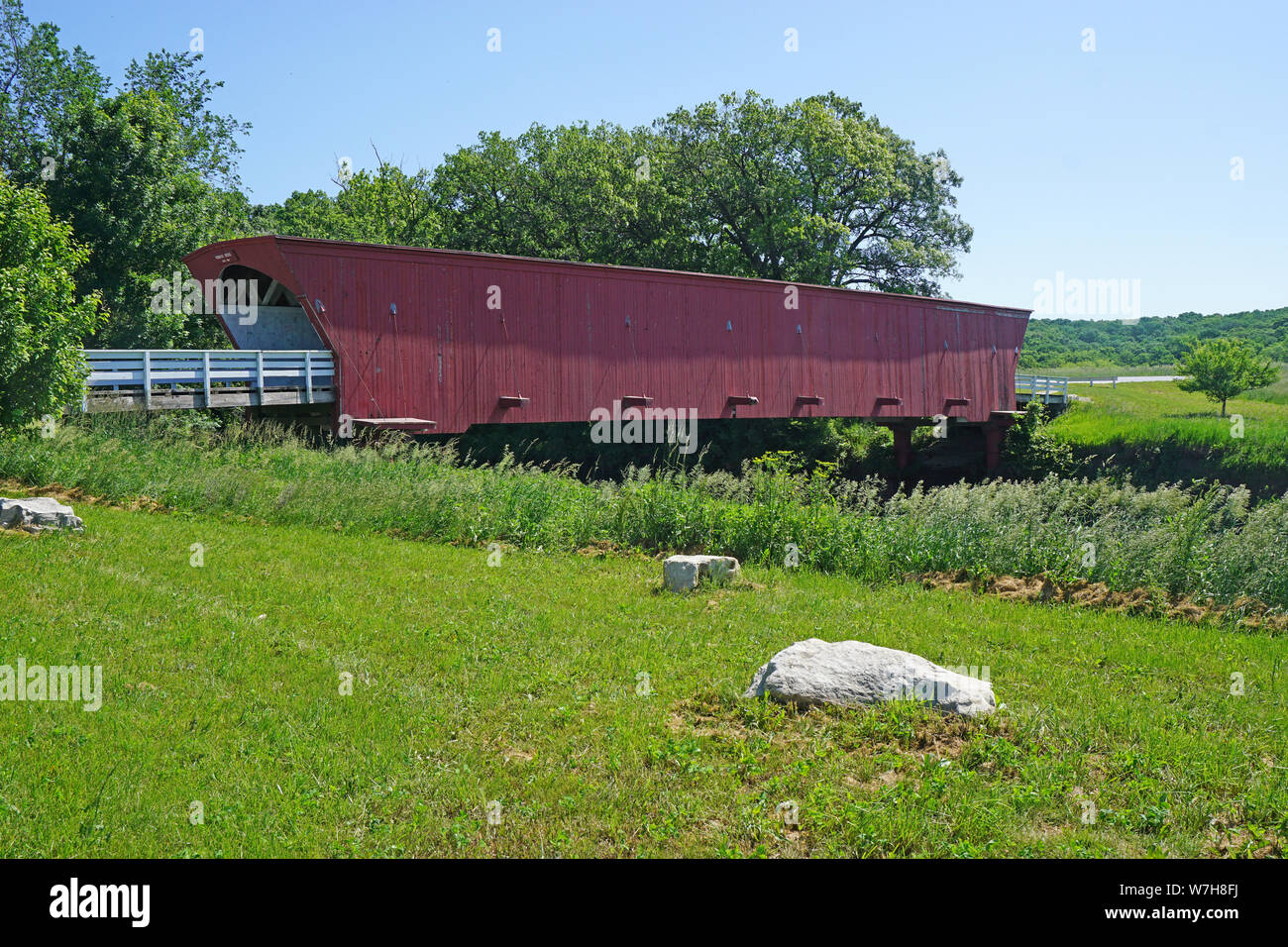 Hogback Covered Bridge Stock Photo - Alamy