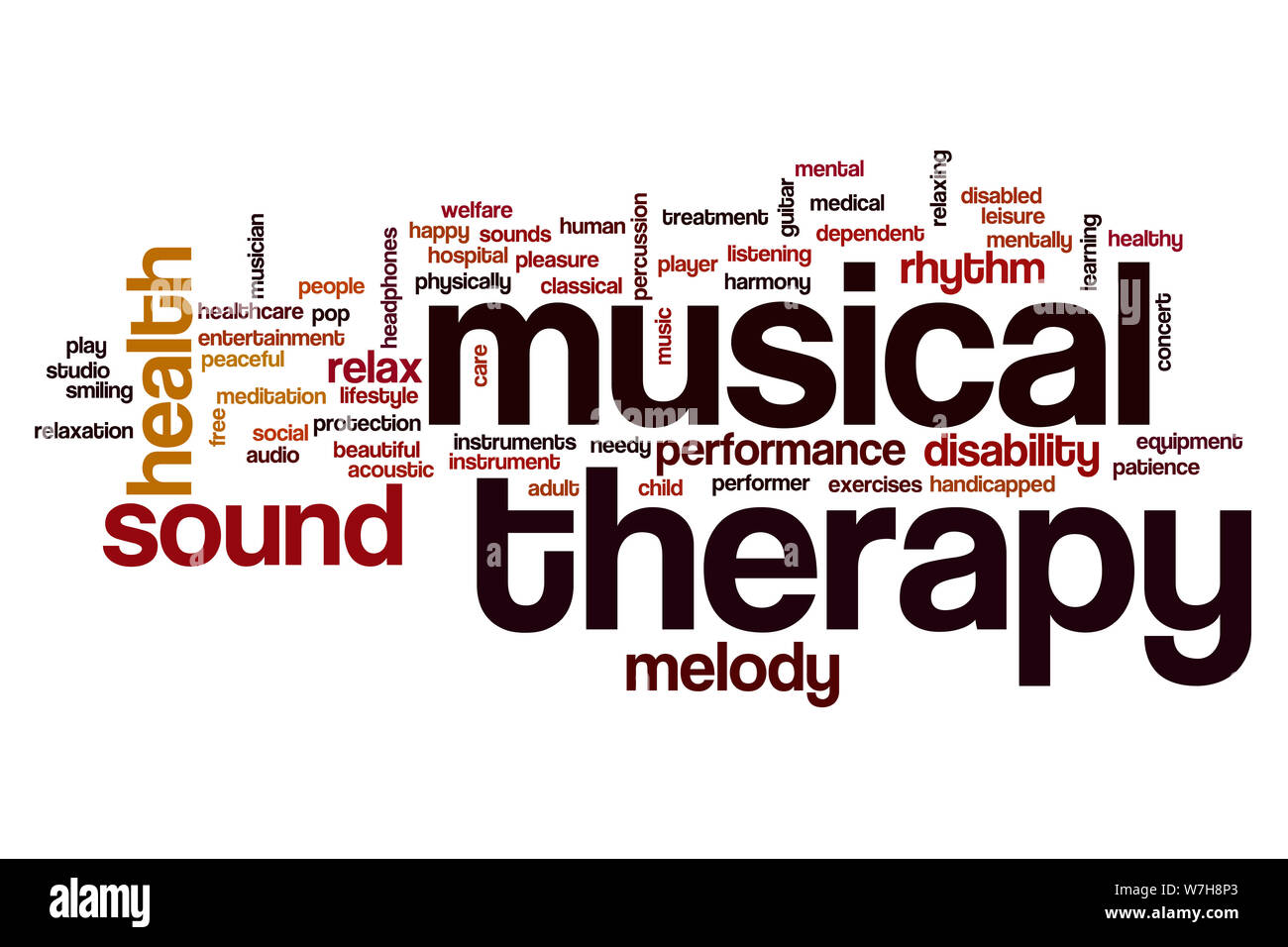 Musician Word Cloud Concept Music High Resolution Stock Photography and ...