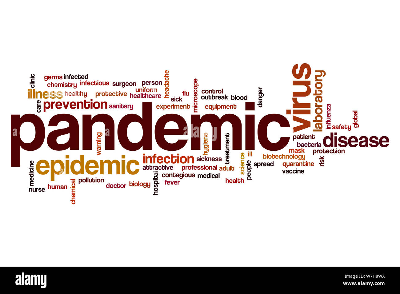 Pandemic word hi-res stock photography and images - Alamy