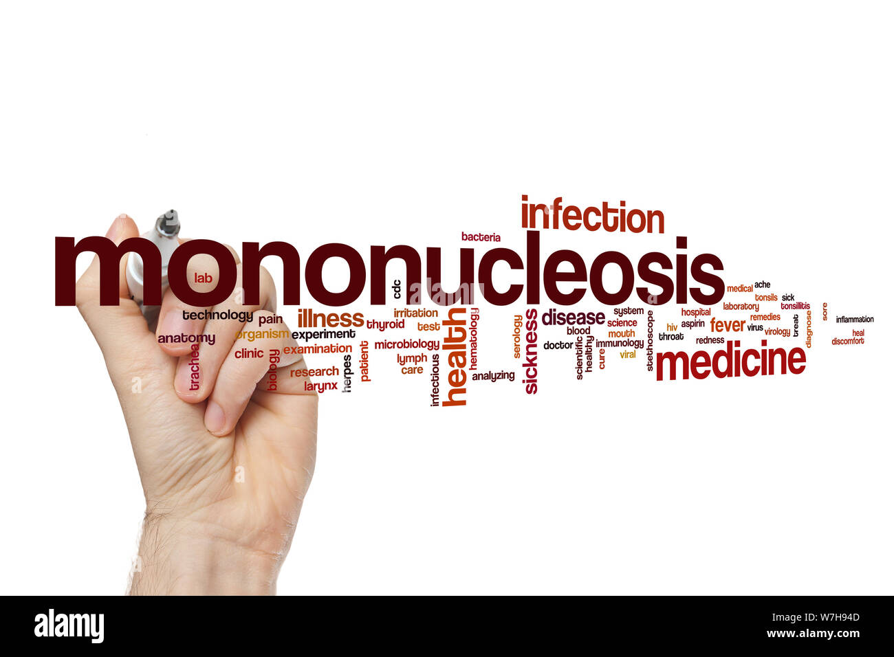 Mononucleosis blood hi-res stock photography and images - Alamy