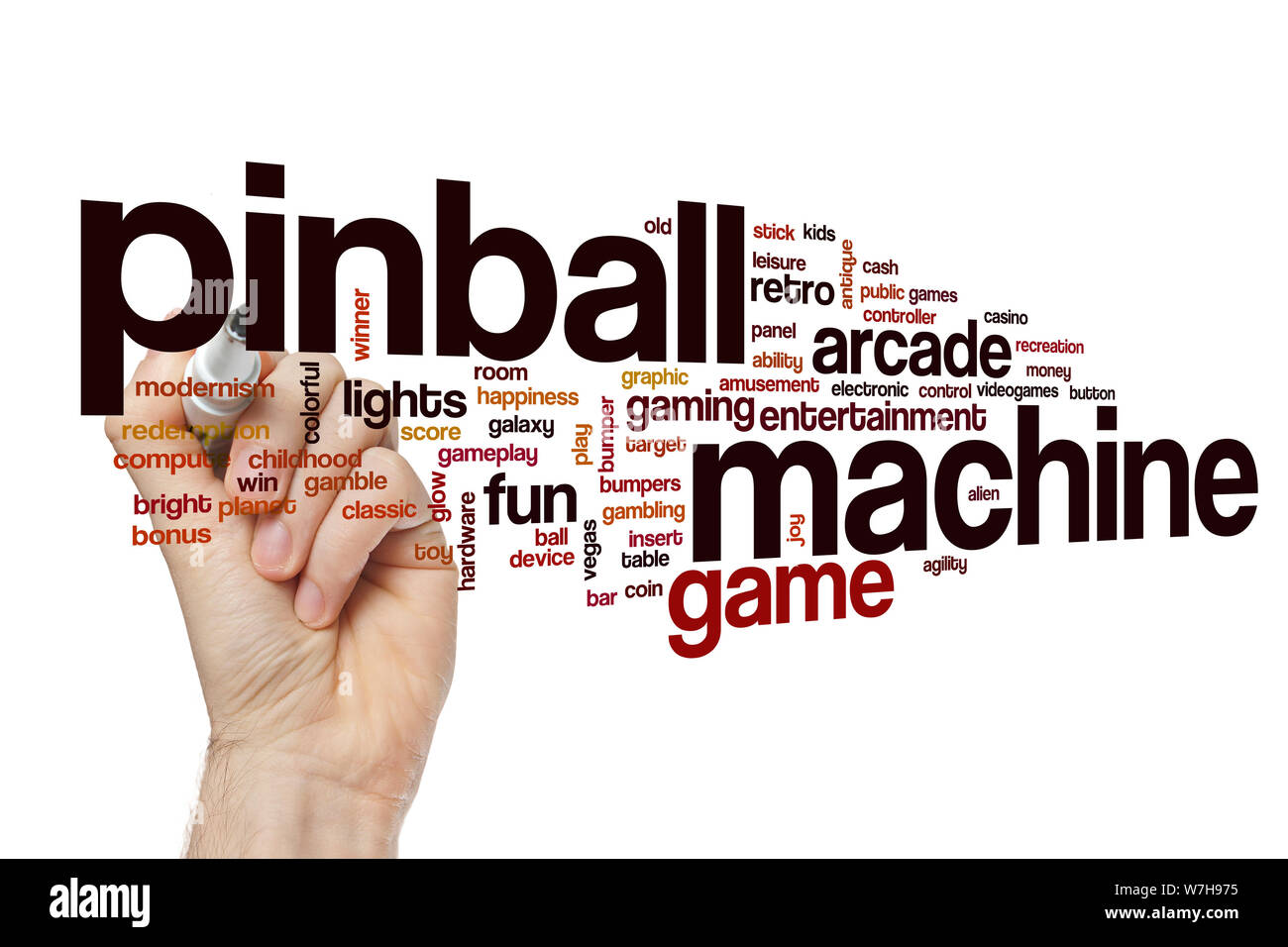 Pinball Machine Cut Out Stock Images And Pictures Alamy