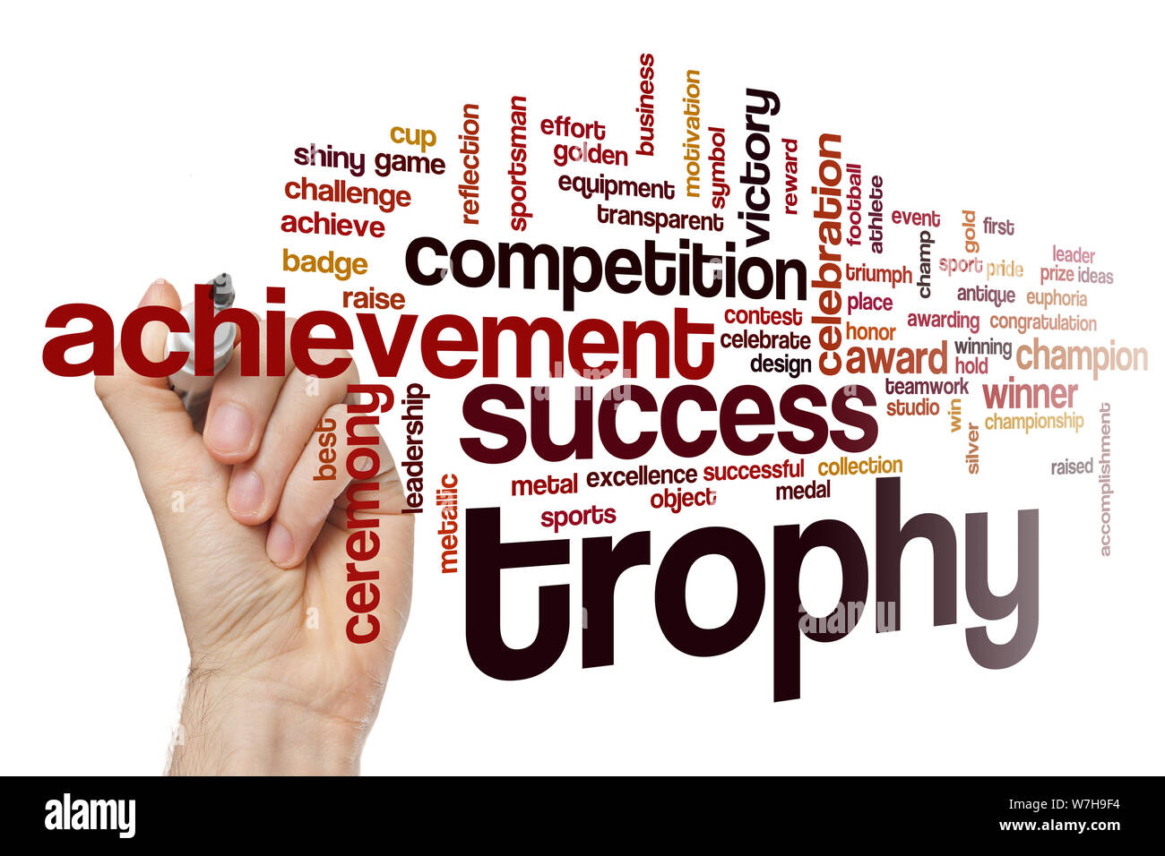 Award ceremony word cloud concept hi-res stock photography and images ...