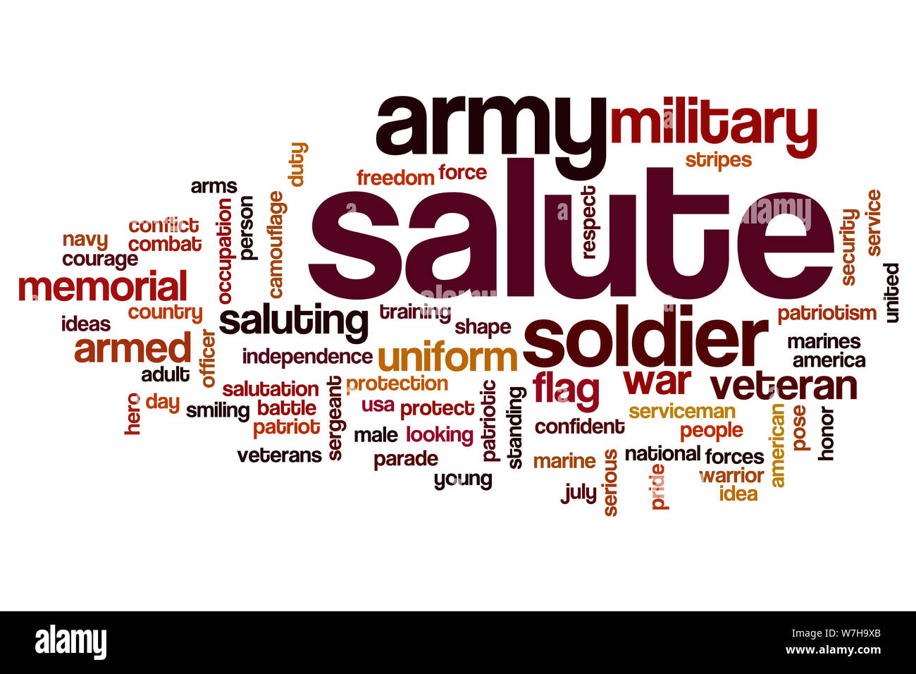 National salute Cut Out Stock Images & Pictures - Alamy