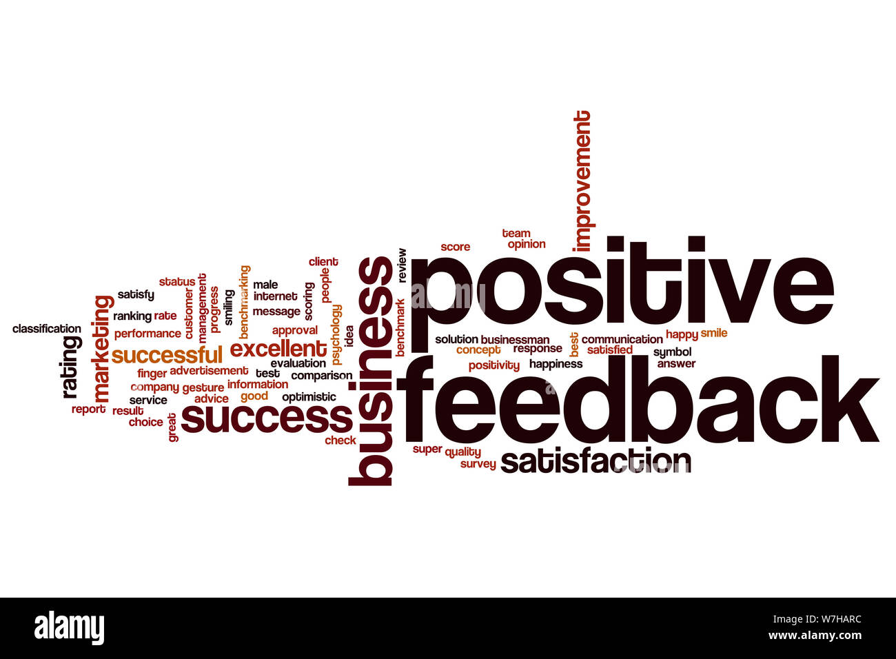 Positive feedback Cut Out Stock Images & Pictures - Alamy
