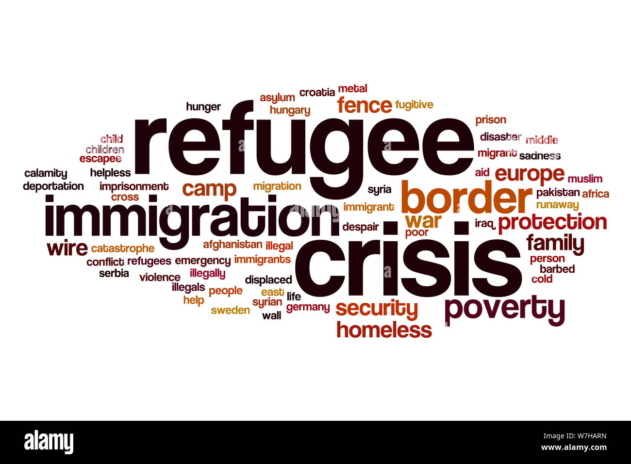 Afghanistan refugee camp Cut Out Stock Images & Pictures - Alamy