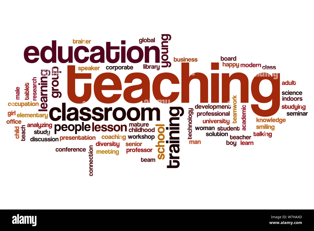 Analyzing teaching hi-res stock photography and images - Alamy