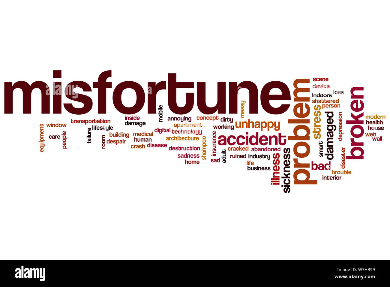 Misfortune Cut Out Stock Images & Pictures - Alamy