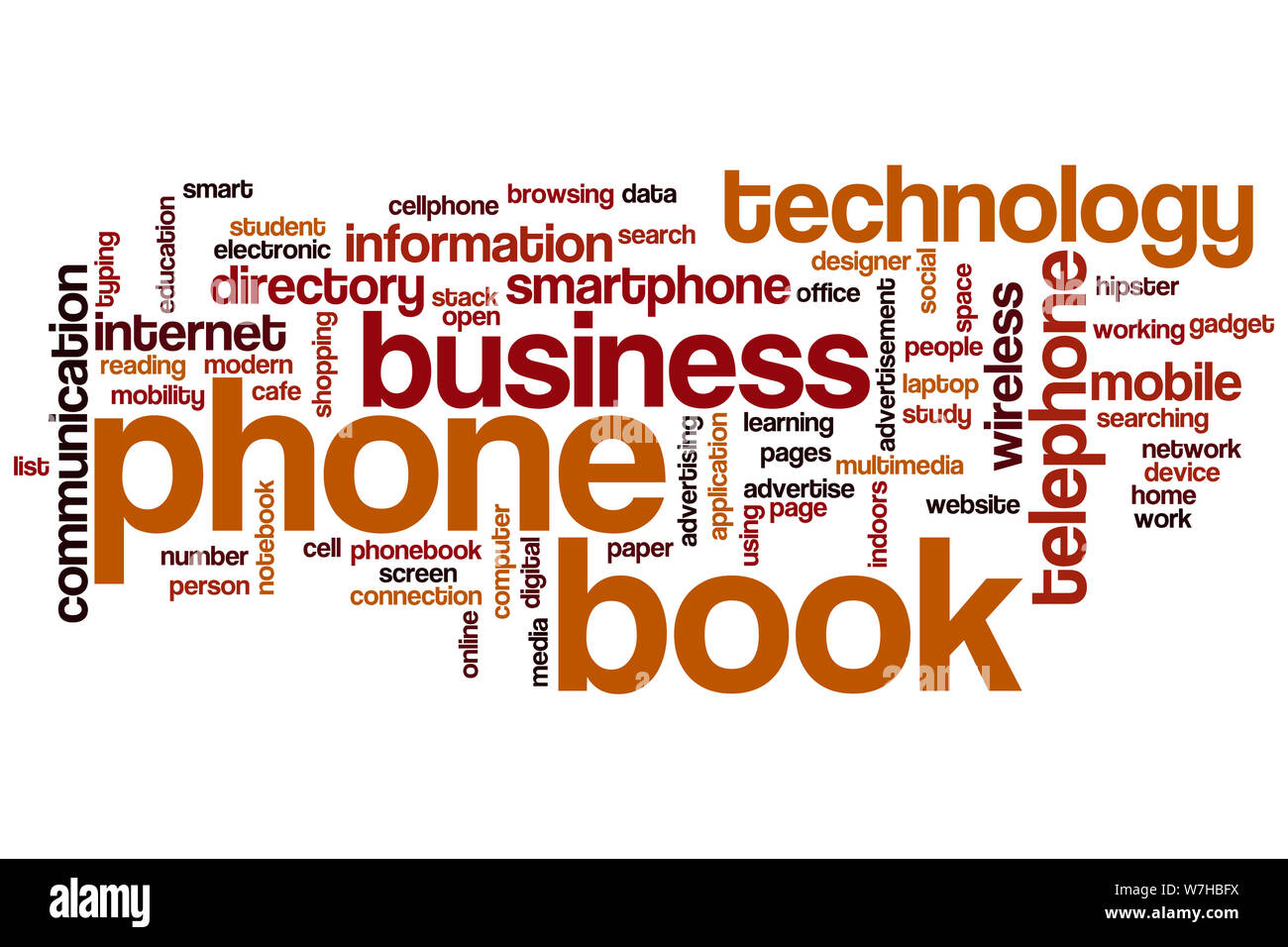 Cellphone list Cut Out Stock Images & Pictures - Alamy