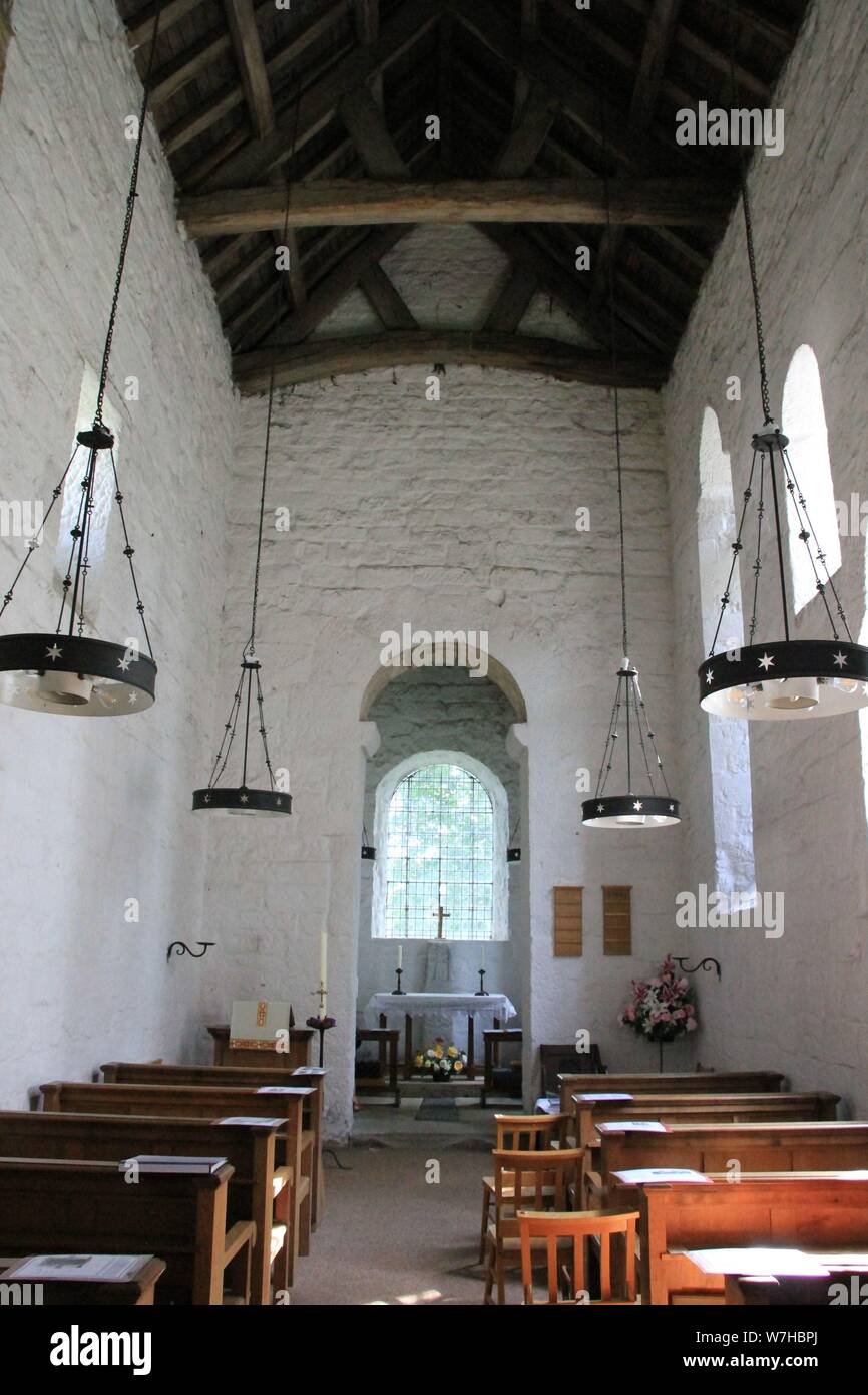 Escomb Saxon church Stock Photo - Alamy