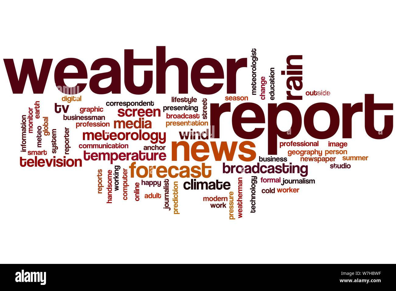 News studio weather Cut Out Stock Images & Pictures - Alamy