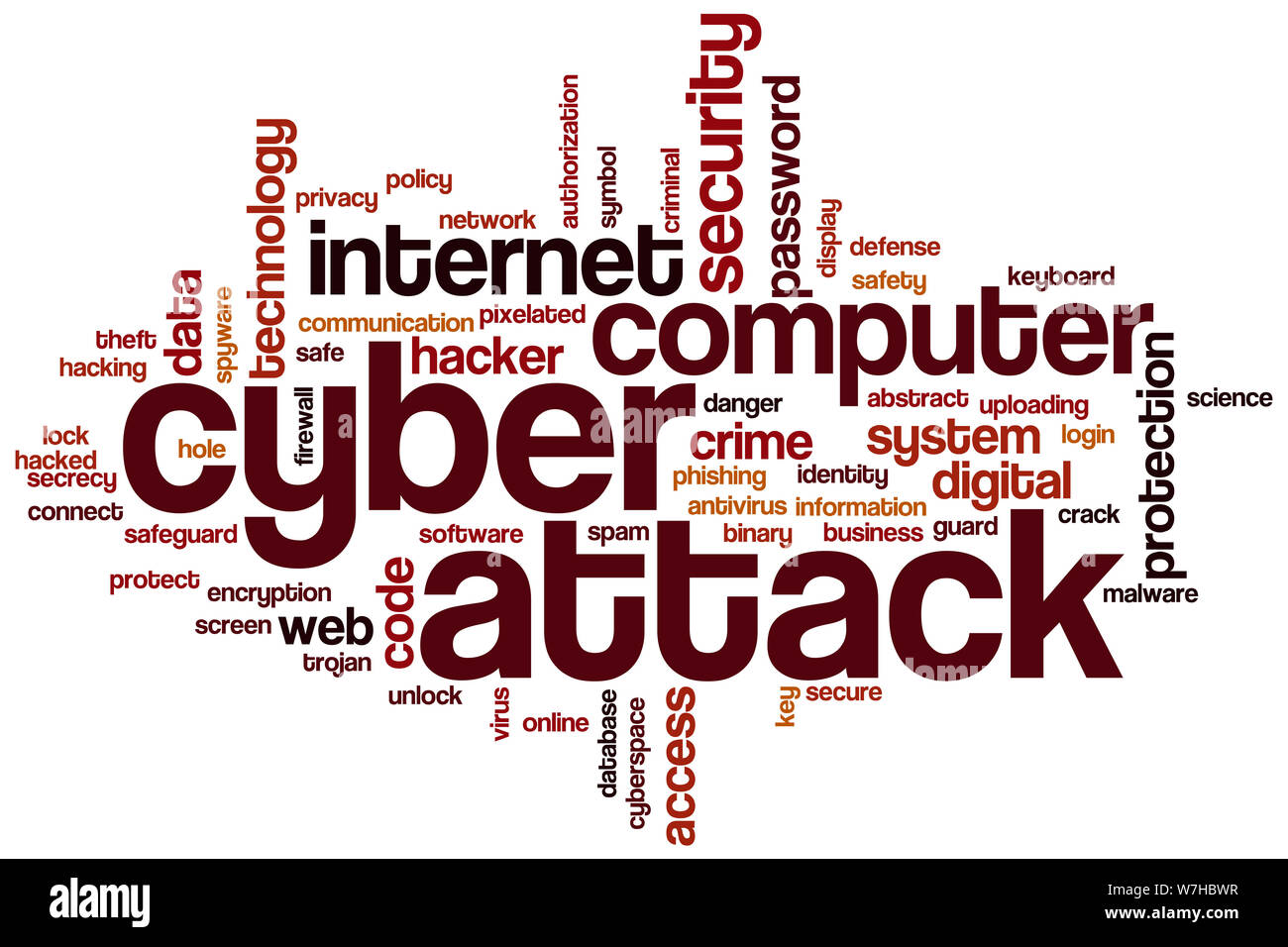 Cyber crime attack digital Cut Out Stock Images & Pictures - Alamy