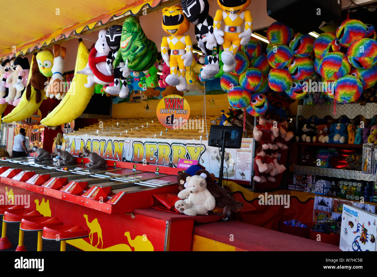 Arabian Derby at The Pleasure Beach fairground at Skegness ...