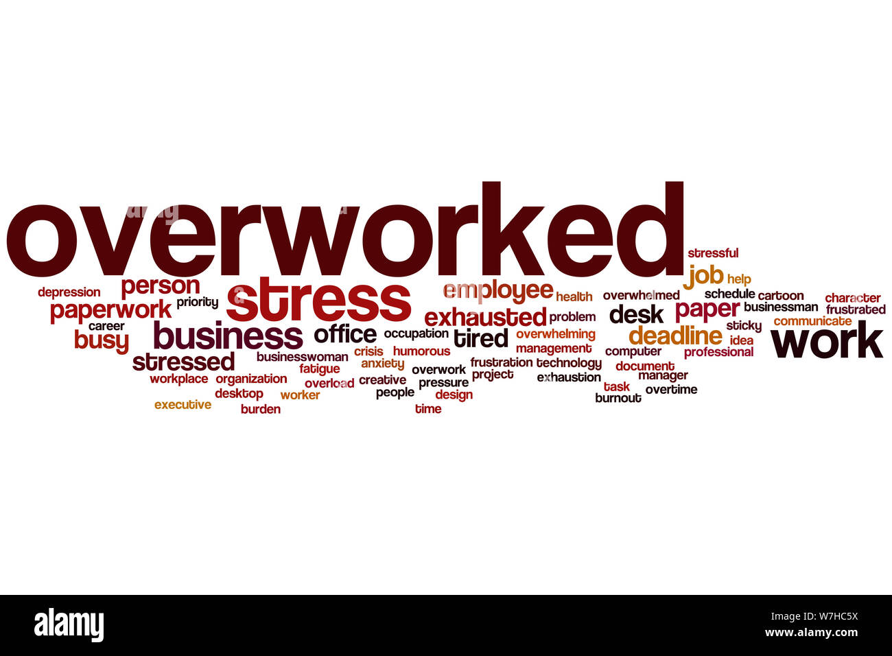 Business overwork deadline concept people Cut Out Stock Images ...