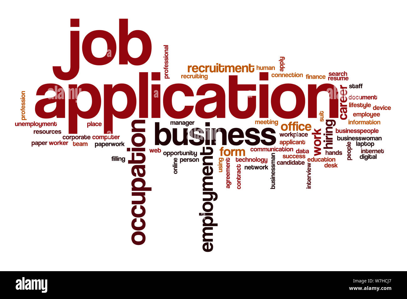 Online job interview Cut Out Stock Images & Pictures - Alamy