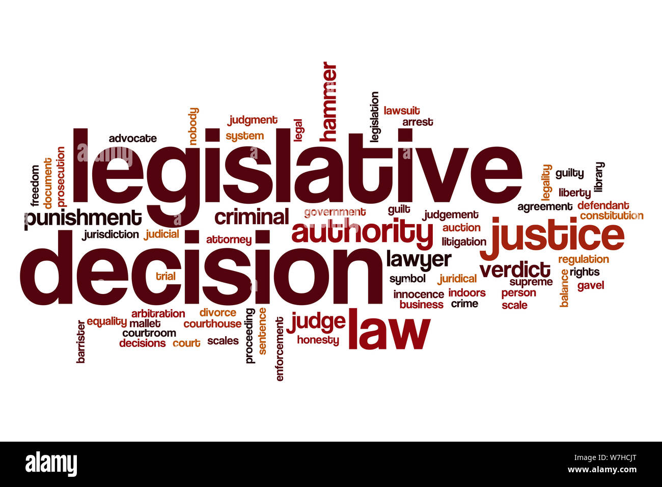 Litigation word cloud concept legal hi-res stock photography and images ...