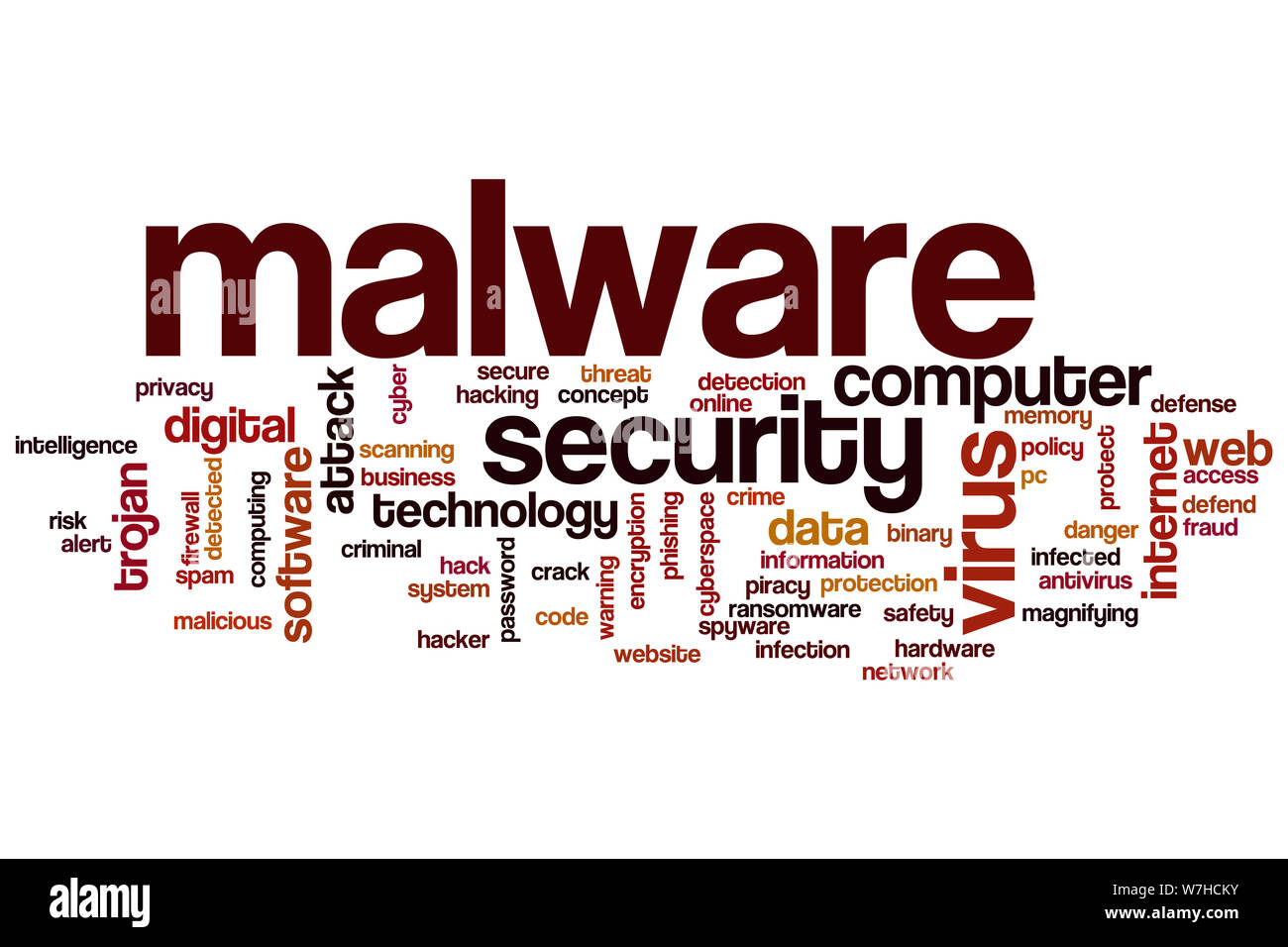 Computer hacking malware attack threat Cut Out Stock Images & Pictures ...