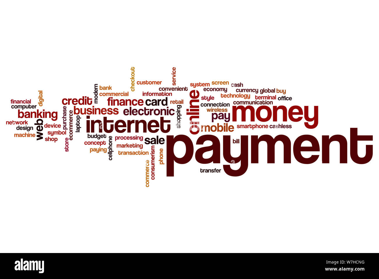 Payment processing system Cut Out Stock Images & Pictures - Alamy