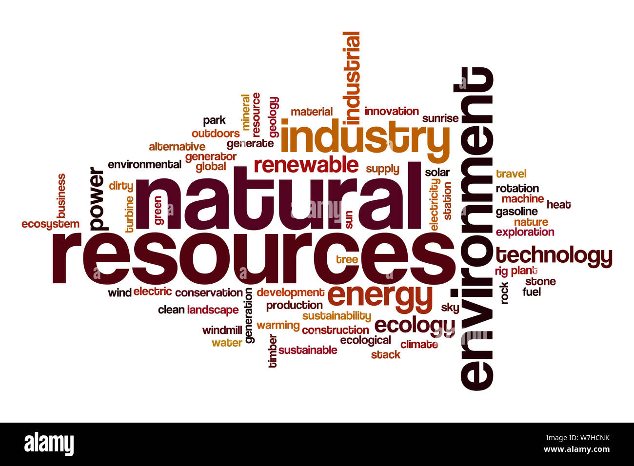 Natural resource resources Cut Out Stock Images & Pictures - Alamy
