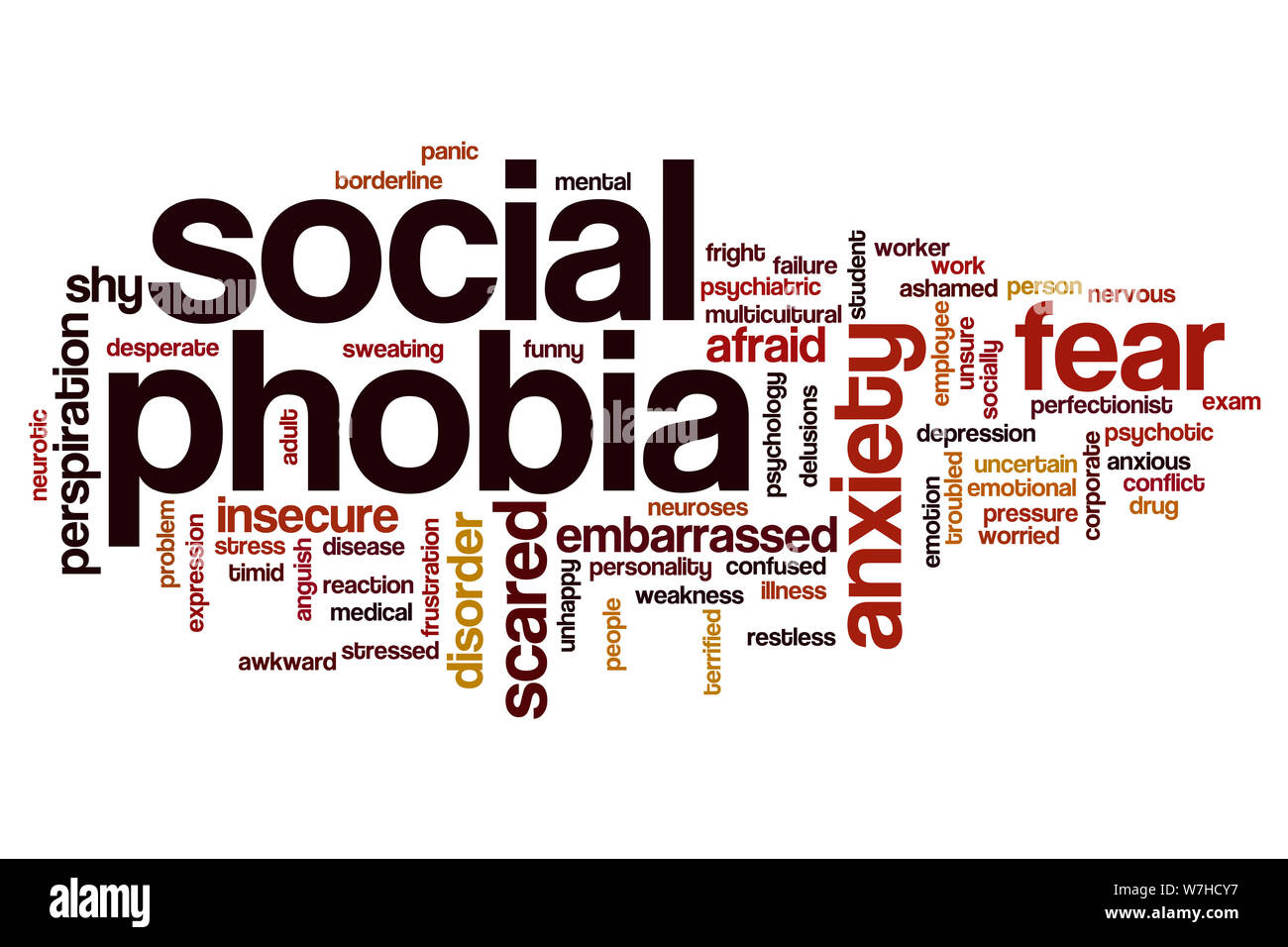 Phobia panic Cut Out Stock Images & Pictures - Alamy