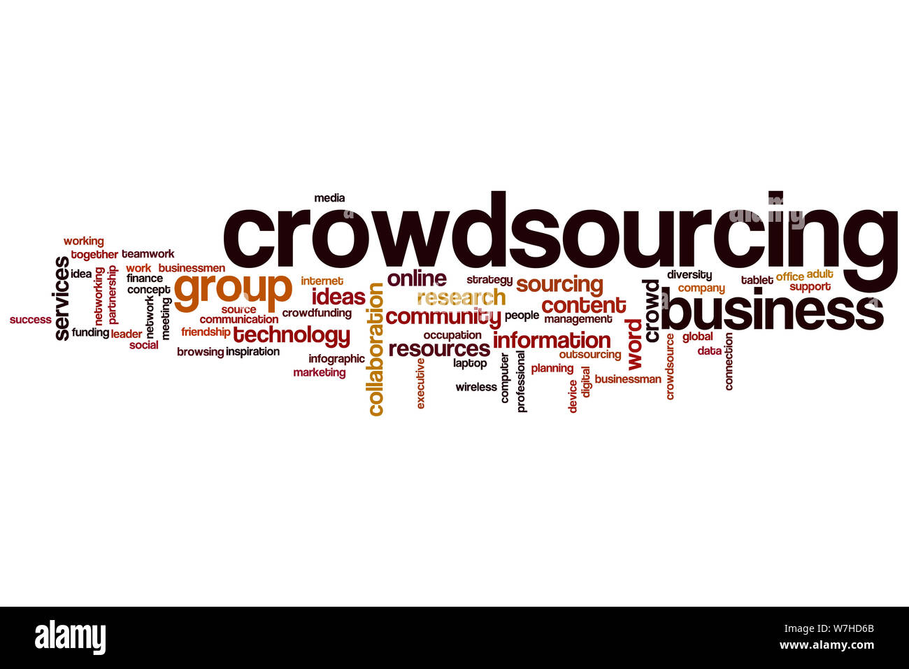 Concept crowdfunding Cut Out Stock Images & Pictures - Alamy