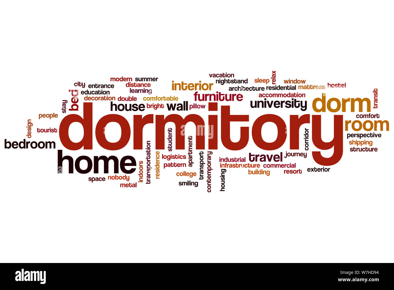 Dorm room college Cut Out Stock Images & Pictures - Alamy