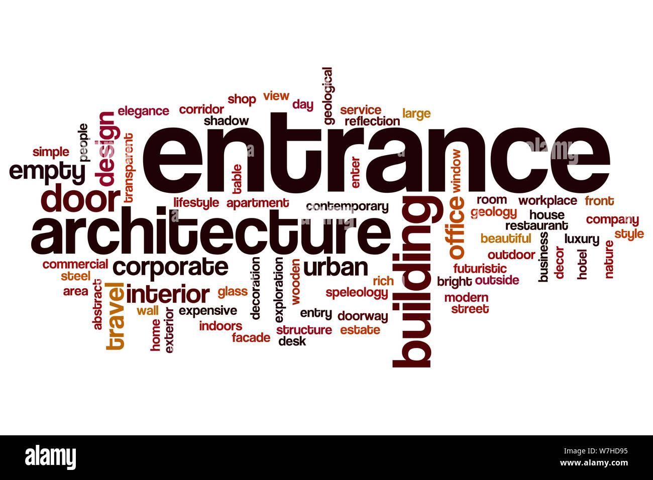 Glass entrance front Cut Out Stock Images & Pictures - Alamy