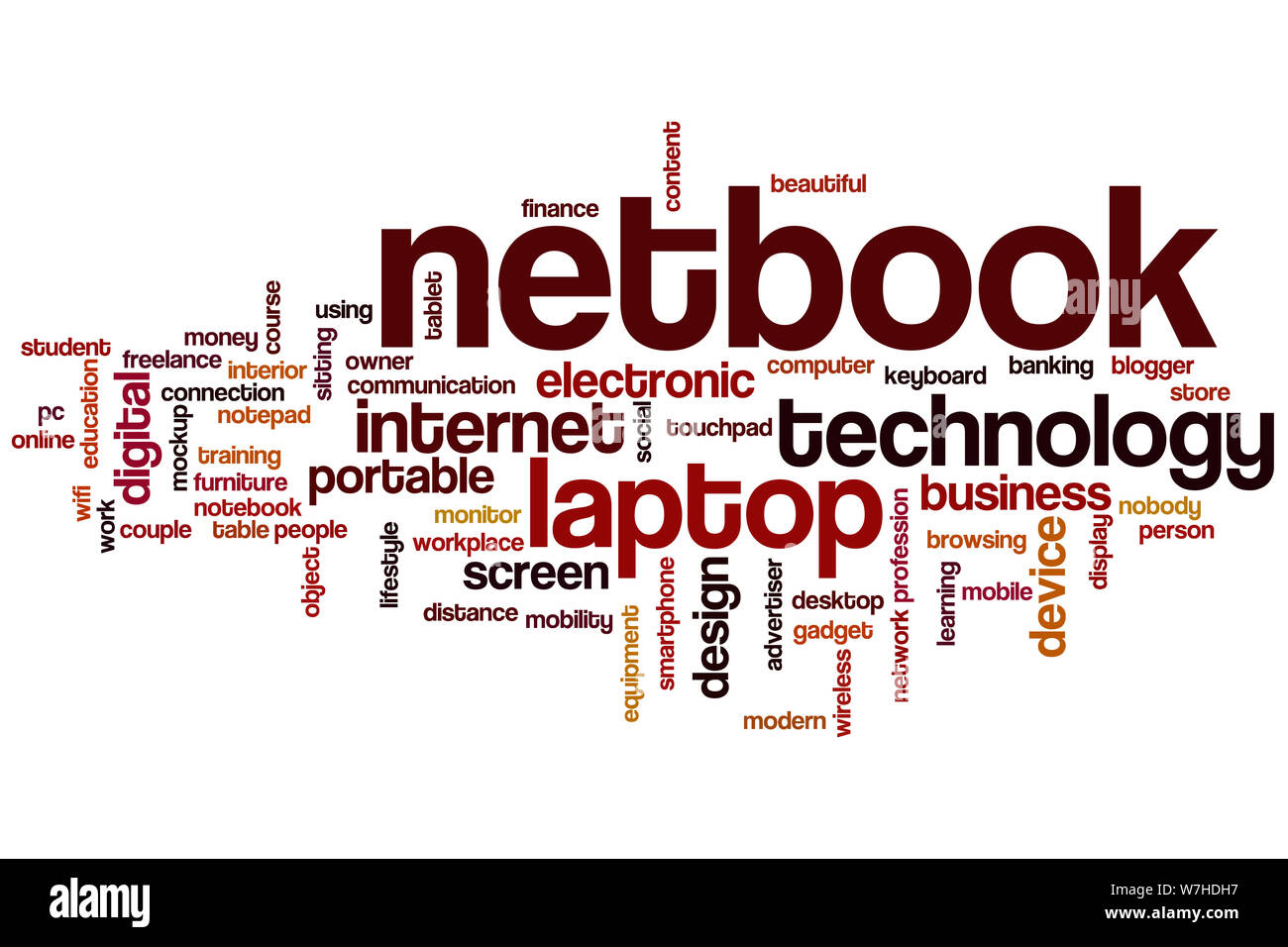 Concept using online cloud Cut Out Stock Images & Pictures - Alamy