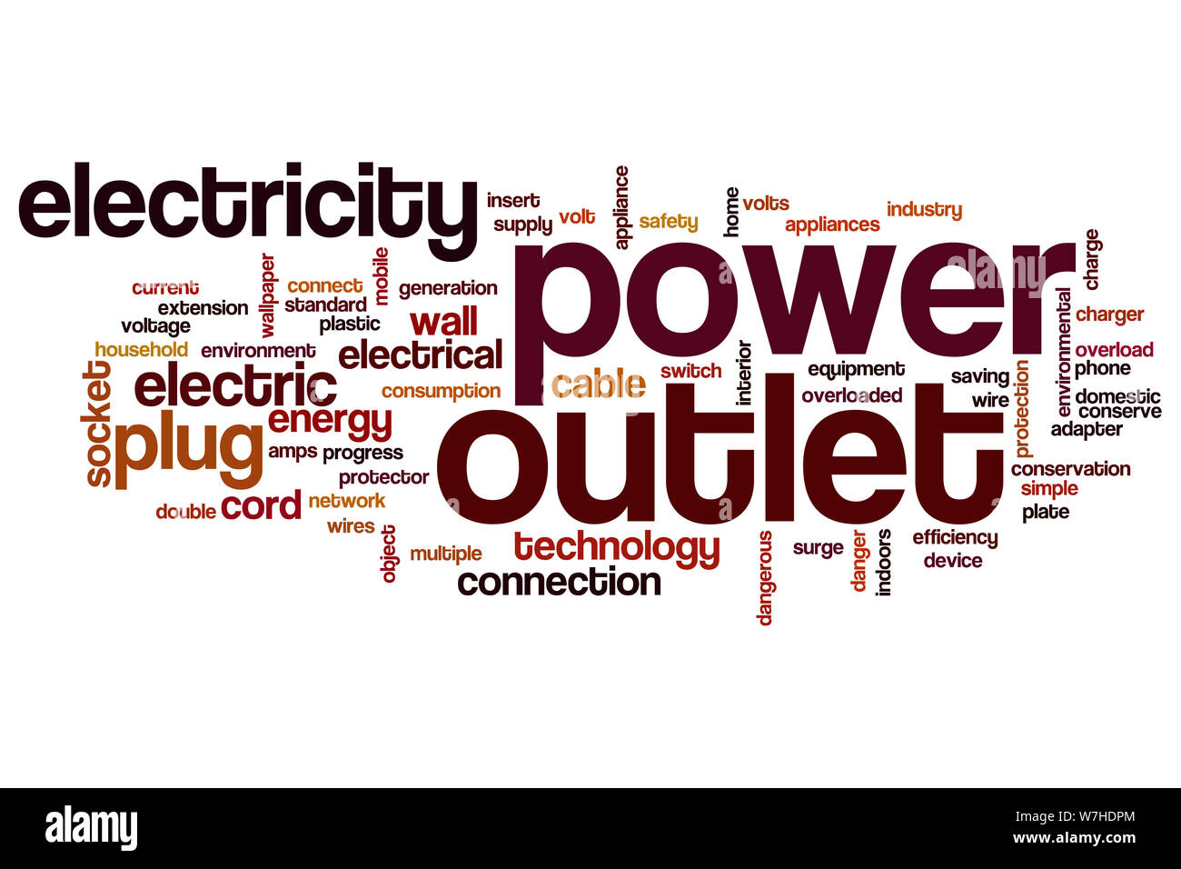 Outlet word hi-res stock photography and images - Alamy