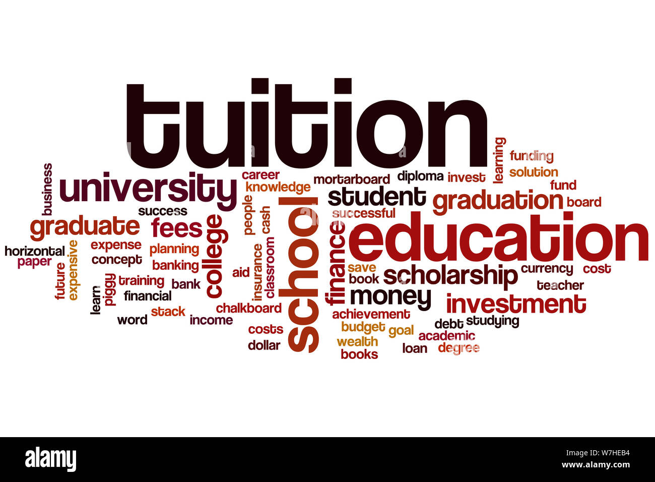 Student loan concept graduation Cut Out Stock Images & Pictures - Alamy