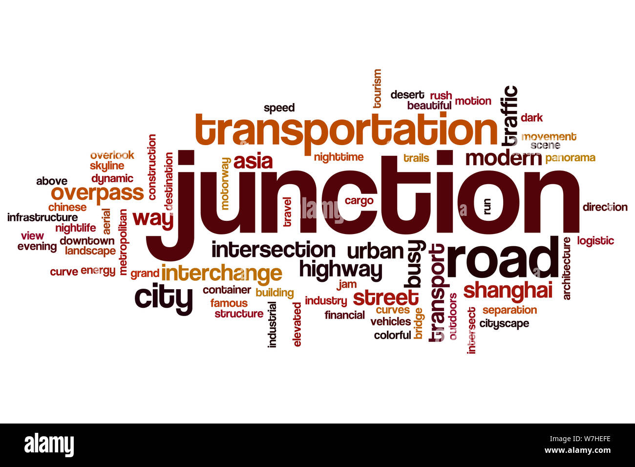 Shanghai highway bridge architecture Cut Out Stock Images & Pictures ...