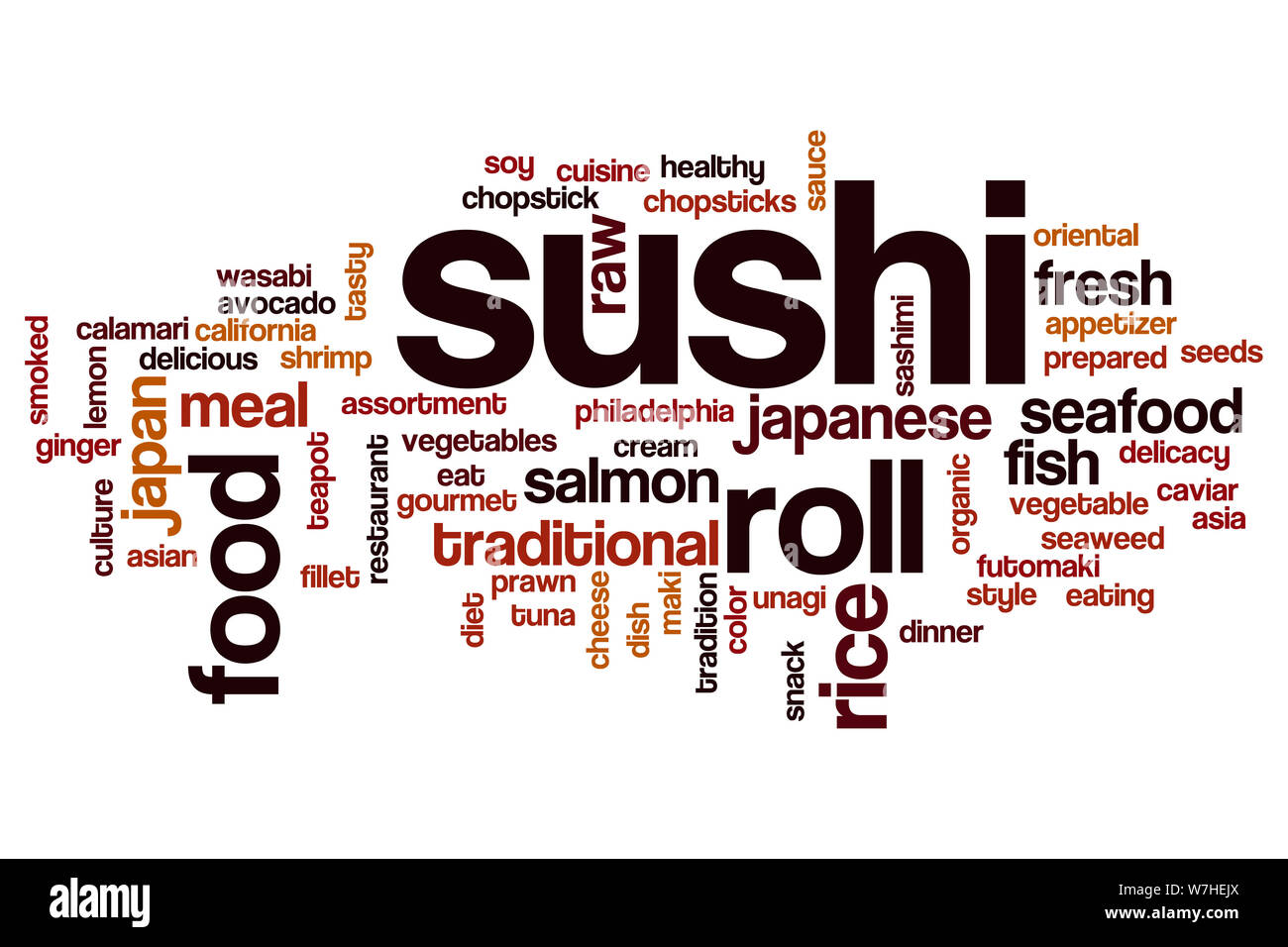 Japanese word for fish Cut Out Stock Images & Pictures - Alamy
